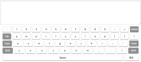 可以中文输入的虚拟键盘工作中遇到一个需求 触摸屏需要虚拟键盘 能中文输入的 看了一圈 好像没几个 不是不能中文 掘金