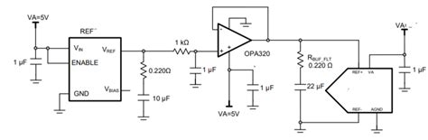 Ads8866 Running Two Adc From Same External Reference Supply Data Converters Forum Data