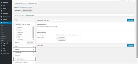 How To Show Woocommerce Categories In The Menu Tyche Softwares