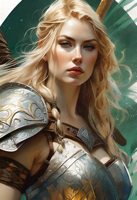 Shield Maiden 2110 By Ionicai On Deviantart