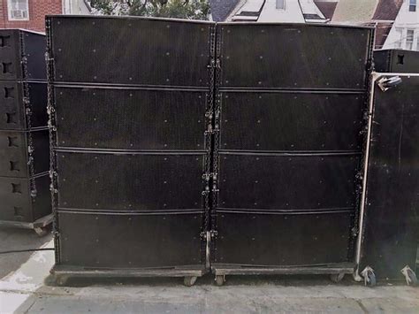 ev electro voice x line xsub dual 18 high output line array reverb