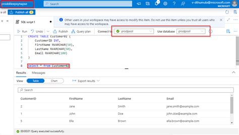 azure sql database how to copy from dev sql pool to production sql