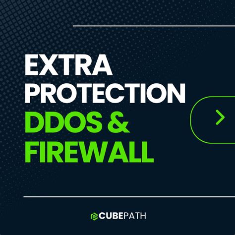 Cybersecurity Ddosprotection Firewall Technology Cubepath