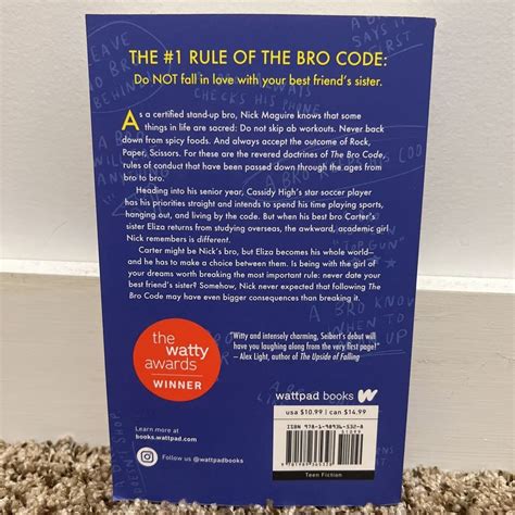The Bro Code By Elizabeth A Seibert