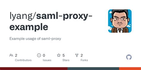 Github Lyangsaml Proxy Example Example Usage Of Saml Proxy