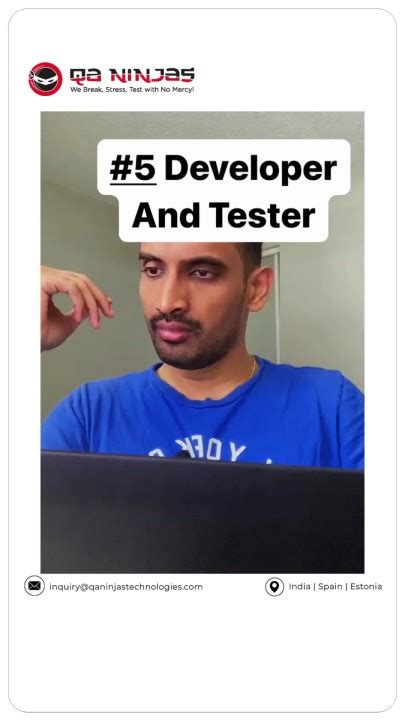 Qa Ninjas Technologies Pvt Ltd On Linkedin Developervstester Softwaretesting Bugsquash