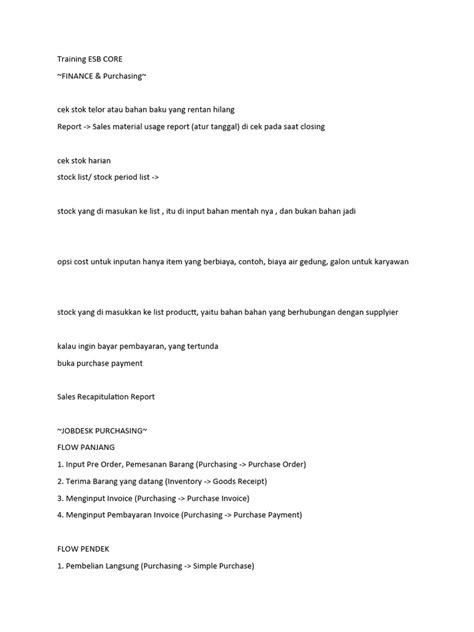 Training Esb Core Pdf