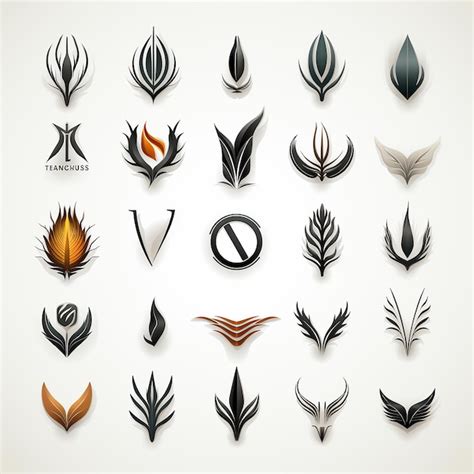 Premium Photo Set Of Black Arrow Icons Arrow Icon Modern Collection Of Arrows Arrow Cursor