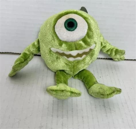 Disney Store Disney Pixar Monsters Inc Mike Wazowski Plush Toy Soft