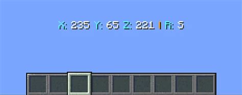 Show My Coordinates Minecraft Data Pack