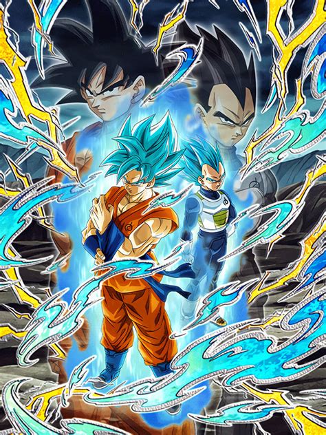Ssgss Goku Ssgss Vegeta Dokkan Battle Hd By Clannadan On Deviantart