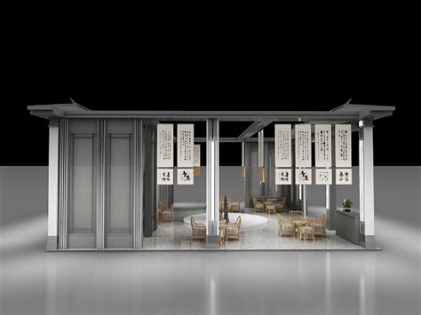 新中式快闪店设计fing 站酷zcool