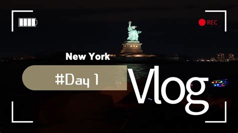 🗽뉴욕 1일차 브이로그ㅣ 자유의 여신상 타임스퀘어 Youtube