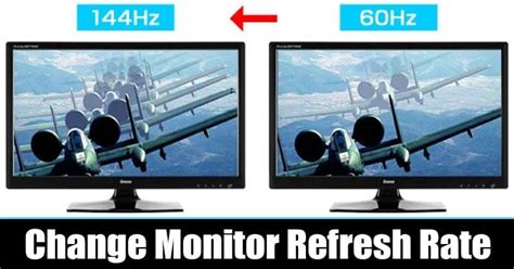 How To Change Monitor Refresh Rate In Windows PC