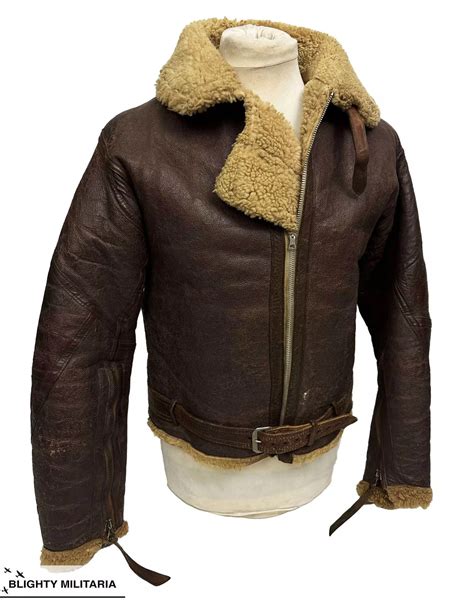 Original Early Ww2 Raf Irvin Flying Jacket Size 36 In Raf Flying