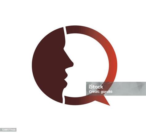 크리에이티브 버블 스텀 채팅 얼굴 로고 벡터 기호 기포에 대한 스톡 벡터 아트 및 기타 이미지 기포 대화 풍선 문자 기호