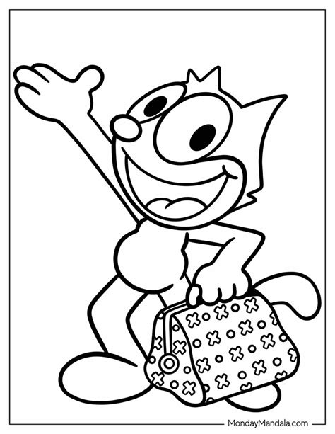 30 Cartoon Coloring Pages Free Pdf Printables