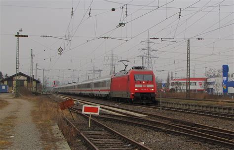 Db 101 114 7 Mit Dem Ic 2023 Von Hamburg Altona Nach Frankfurt M Hbf In Mainz Mombach 03 03