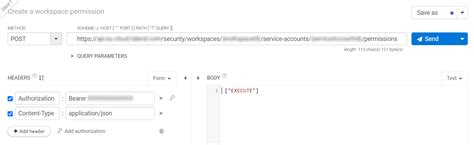 Assigning Workspace Permissions To A Service Account Talend Cloud Apis User Guide Help
