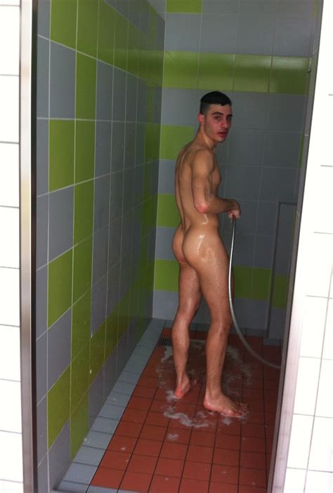 University Locker Room Shower