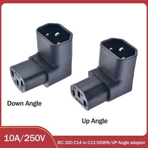 IEC C To C Right Angle AC Adapter IEC Po Vicedeal