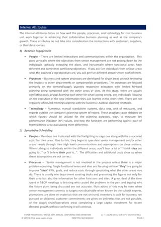 S OP Maturity Comes Prior To Advance Planning Software PDF