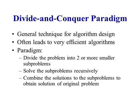 Lecture 6 Sorting Ii Divide And Conquer Algorithms Ppt Download