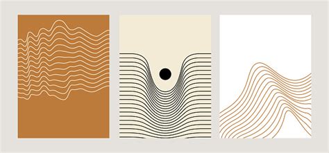 벡터 최소 기하학적 일러스트 세트 트렌디한 추상적 미적 선형 컴포지션 프린트 프레임 및 그래픽 디자인 요소 별 모양에 대한 스톡