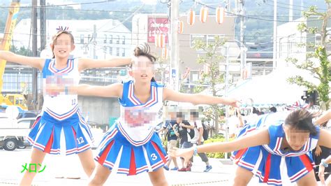 【pcolle】祭りだチア Vol 95 【4k】 ゆるい胸元！ひたすら前かがみ！？白ブラ、ふくらみ、素晴らしき光景 Kチアダンス｜ぱんつべ