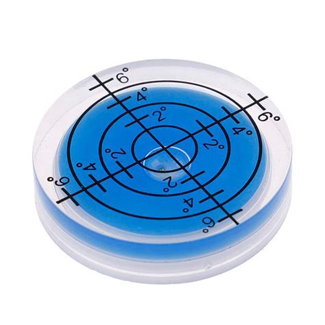 정밀 버블 레벨 원형 측정 미터 32mm 스피릿 버블도 마크 표면 레벨 원형 측정 미터 3 개 측정 및 분석 장비