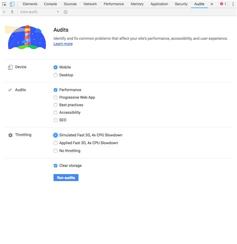 lighthouse auditing performance metrics and best practices for