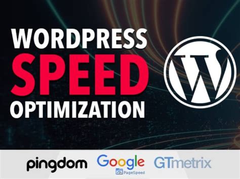 Wordpress Speed Optimization For Gtmetrix Upwork
