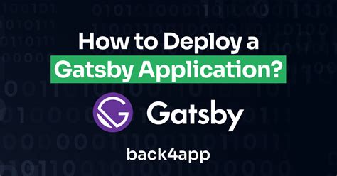 How To Deploy A Gatsby Application Your Applications Backend