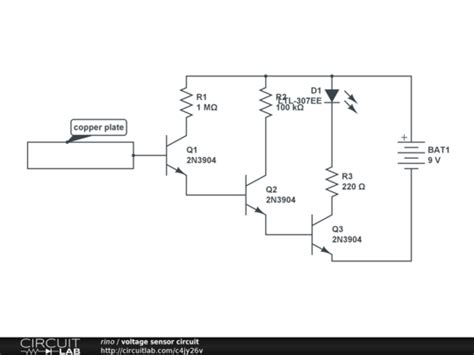 Voltage Sensor Circuit CircuitLab