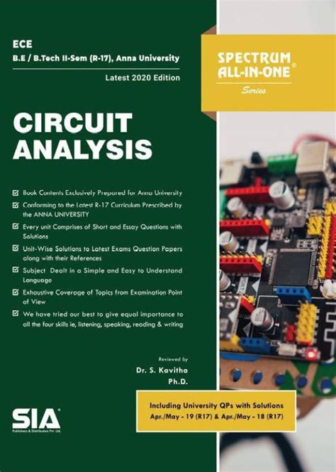 Circuit Analysis Bebtech Ii Semester R 17 Anna University