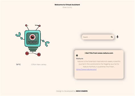Web Virtual Assistant Devpost