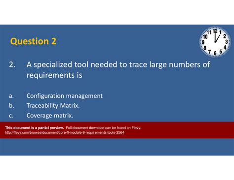 CPRE FL Module Requirements Tools PPT Slide Deck