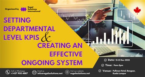 Setting Departmental KPIs Creating An Effective Ongoing System Malaysia Regal Solutions