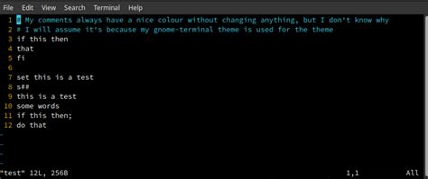 Vim Colour Theme Problem Unix Linux Stack Exchange