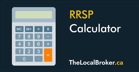 Rrsp Calculator The Local Broker