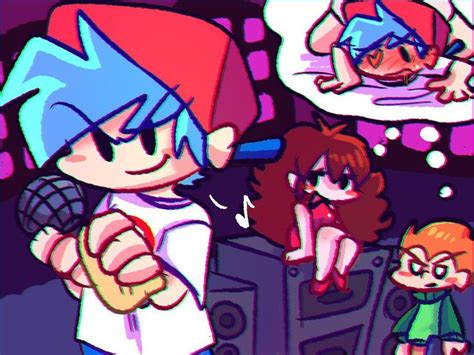 Pico💚 Bf💙 Gf In 2021 Friday Night Night Vibes Anime