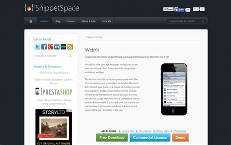 50 mobile application frameworks html css and js