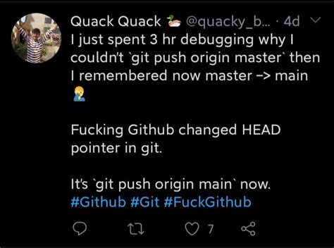 Git Blame Github Rprogrammerhumor