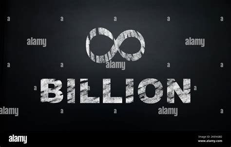 Eight Billion Tittle On Black Board World Population Reach 8 Billion