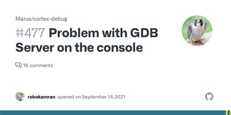 Problem With Gdb Server On The Console · Issue 477 · Maruscortex