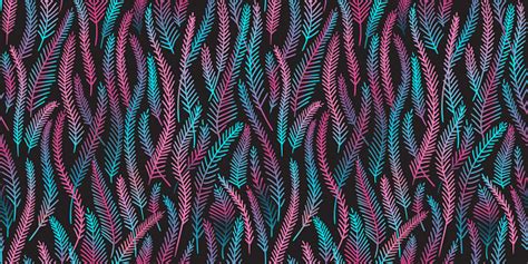 열대 나뭇잎과 매끄러운 패턴 손으로 그린 벡터 그림입니다 0명에 대한 스톡 벡터 아트 및 기타 이미지 0명 검은색 고풍스런 Istock