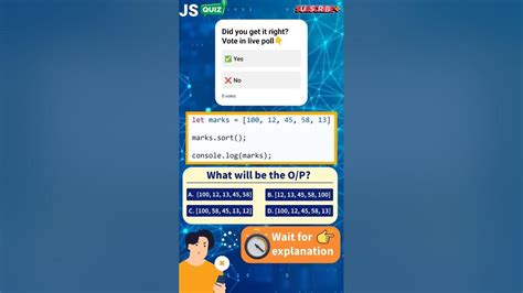 Javascript Quiz 18 Javascriptquiz Youtube
