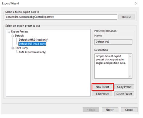 Export Ascii Data From A Log