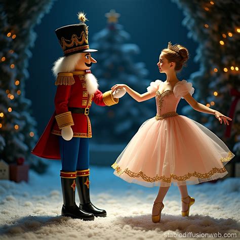 Nutcracker Princess Ballet Stable Diffusion Online