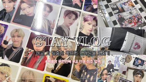 스테이 브이로그 머글 탈출한 늦덕 뽁프의 필릭스 포토카드 드래곤볼 도전기 Stay Vlog 택배깡 바인더 입덕 Youtube